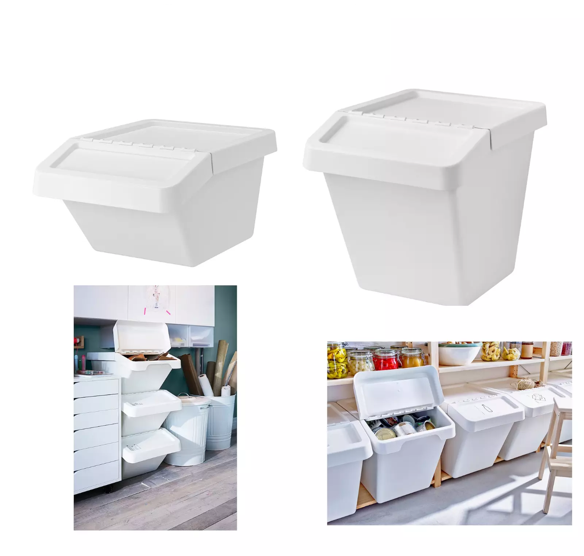 Plastic Bin With Lid Safety Storage Bin Mini | Rubbermaid Direct2U