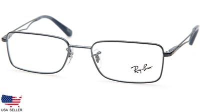 Ray Ban RB6223 2710 MATTE GREY /BLUE EYEGLASSES 6223 51-17-135mm ...