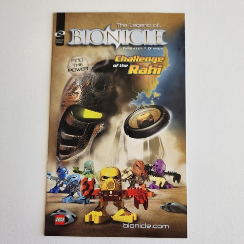 LEGO Bionicle Promo Comic - 2001 Challenge of the Rahi Special Edition ...