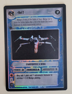 SWCCG: Red 2 [Foil] Star Wars CCG Decipher Reflections 1 | eBay