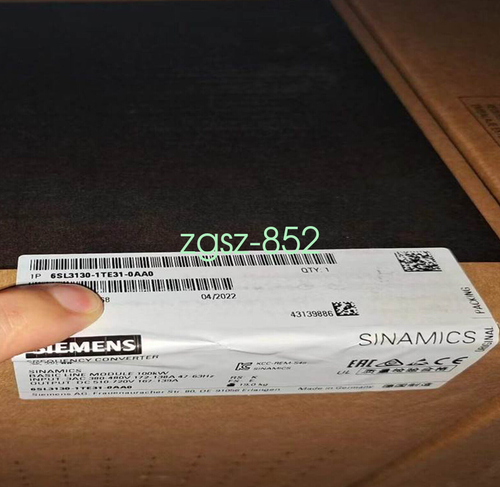 6SL3130-1TE31-0AA0 Siemens S120 basic power module 100kW input 380V ...