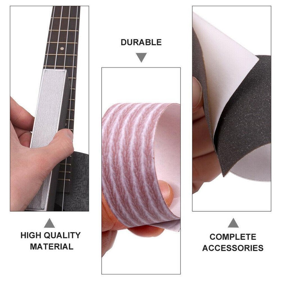 7pcs Guitar Luthier Tools Guitar Fingerboard Guards Guitar Bass Sanding ...