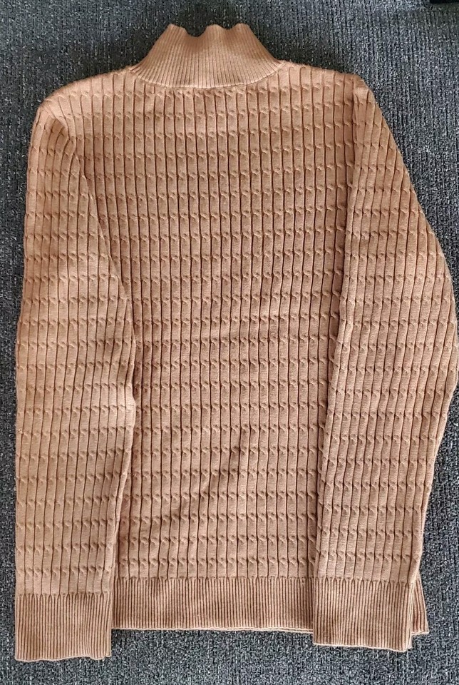 Anne Klein Sweater Size LARGE Gold/Taffy Color | eBay