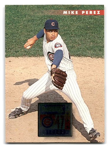 Mike Perez 1996 Donruss #254 Chicago Cubs BASEBALL | eBay