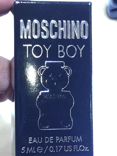 MOSCHINO TOY BOY Travel Size Cologne 0.17 oz 5 ml Eau De Parfum Splash ...