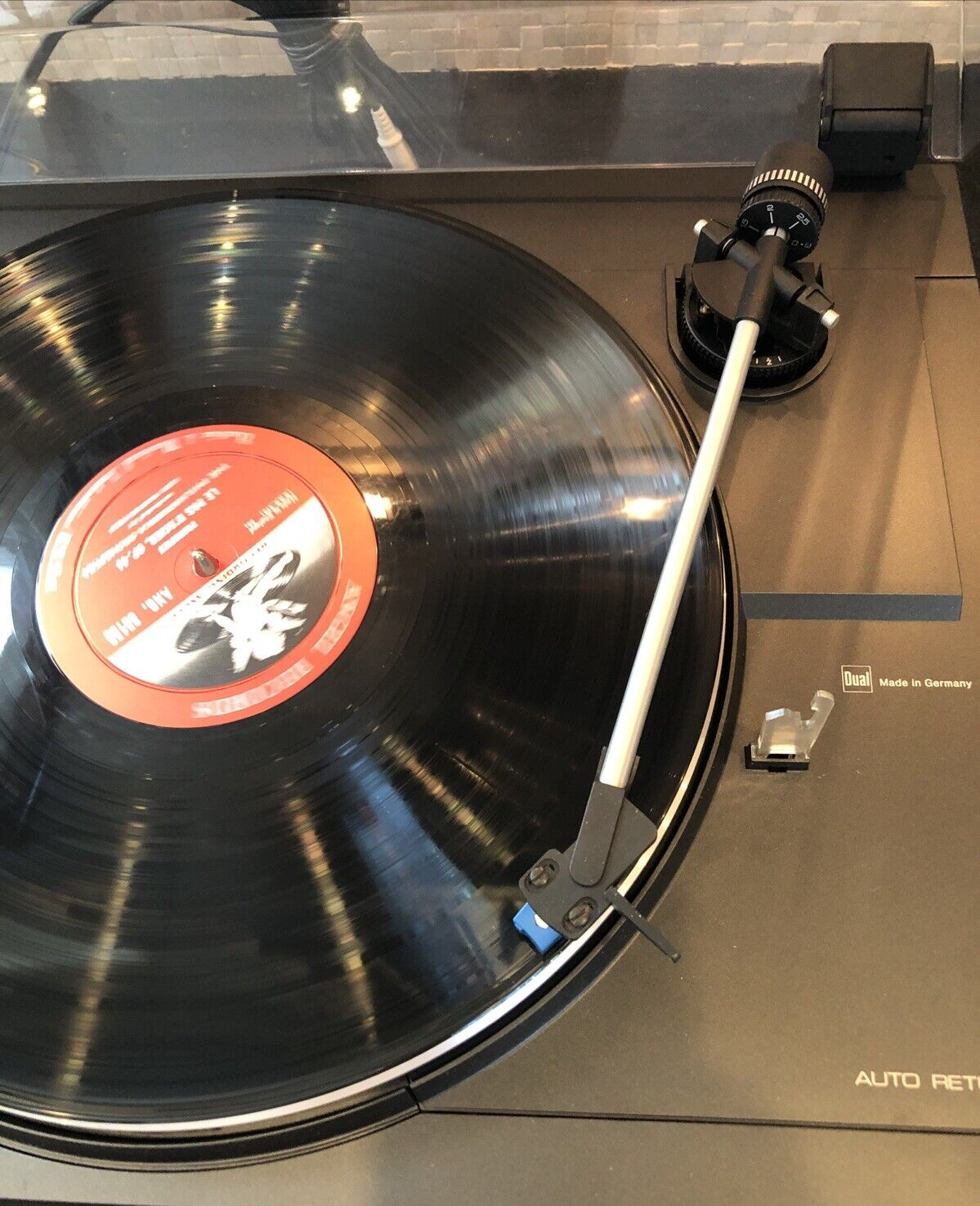 DUAL CS 514 Turntable Stanton Cartridge 500 MK II Auto Return Made In ...