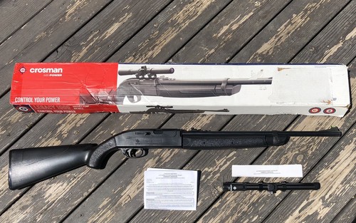 Crosman Legacy 1000 Dual Ammo .177 Cal BB/Pellet Variable Pump Air ...