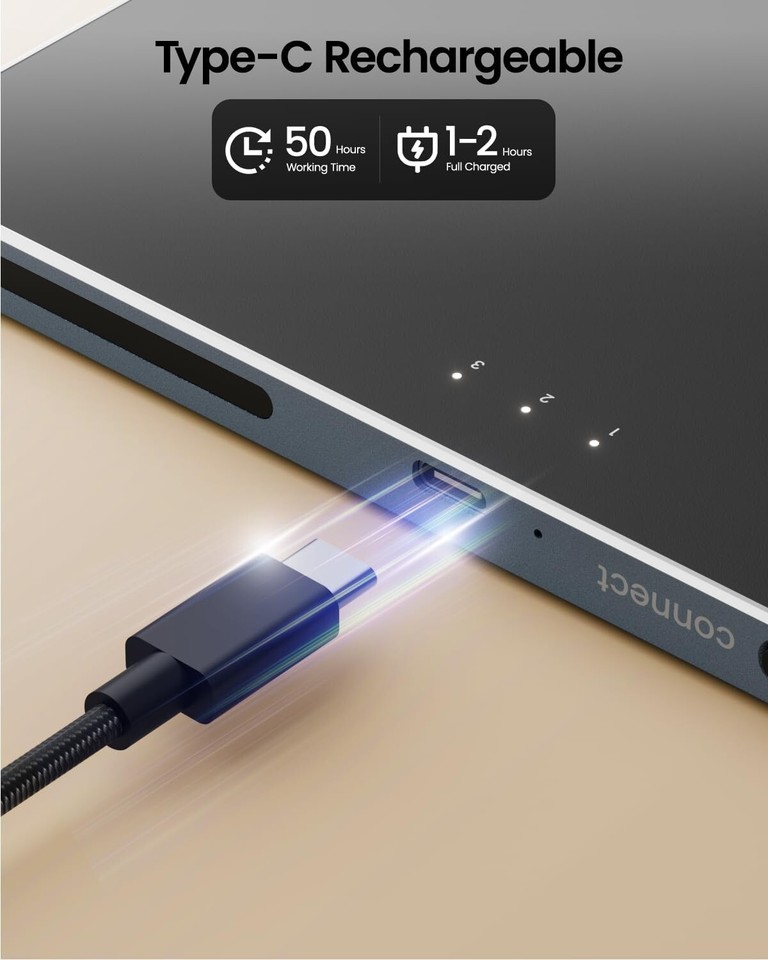 ProtoArc T1 Plus Wireless Trackpad Bluetooth Rechargeable for Windows ...