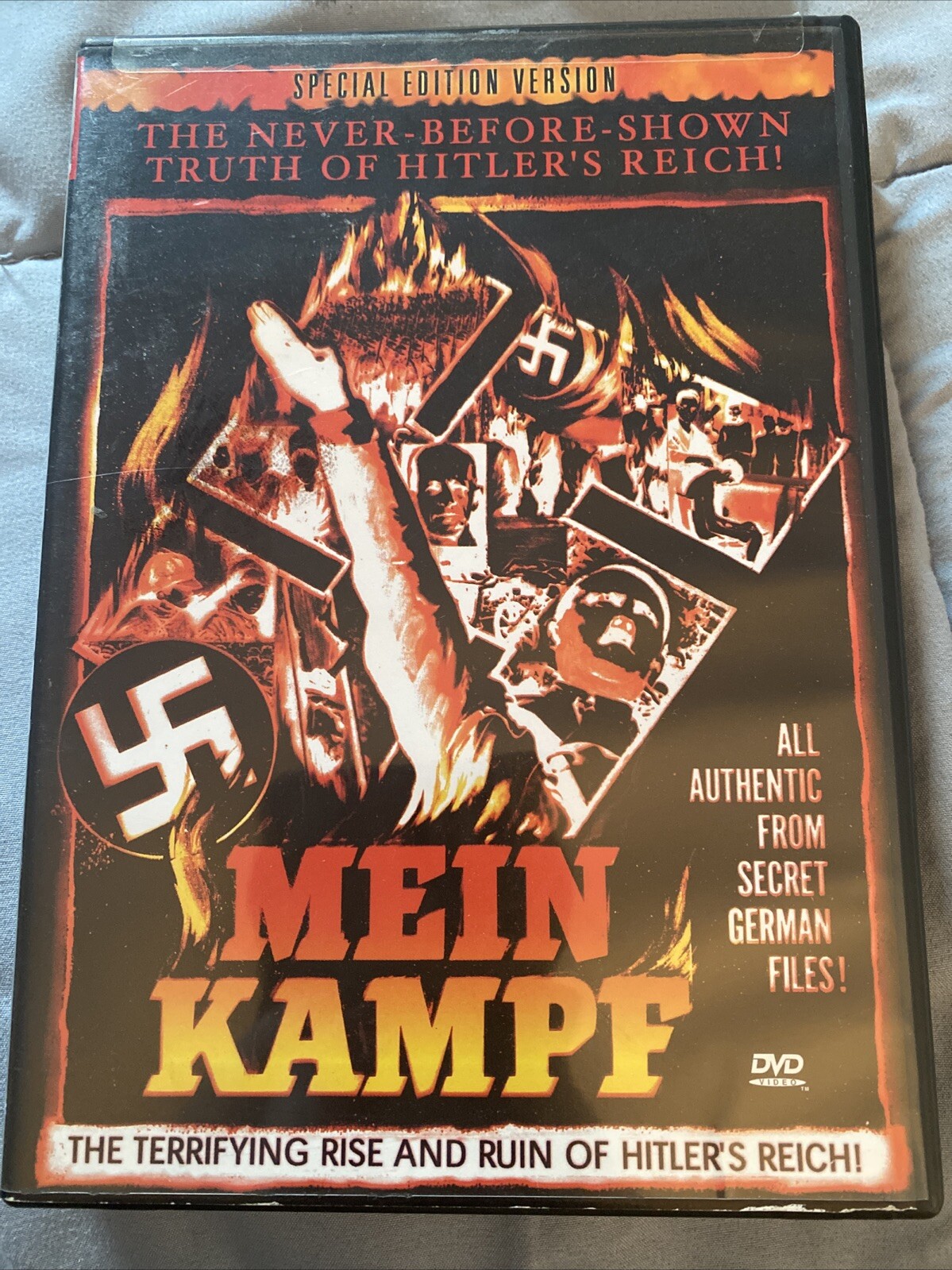 Mein Kampf Special Edition Version DVD Region 1 NTSC 1961 RARE ...