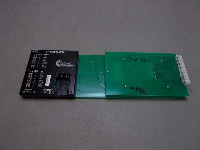 Tag Inc. ST-TA3000ADSL Adtran Total Access 3000 ADSL Streaker Card w ...