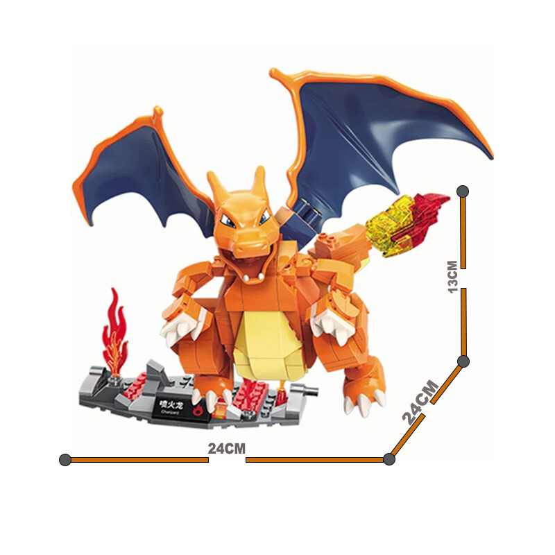 Pokémon Building Blocks Set: Charizard, Gyarados, Mewtwo, Venusaur ...
