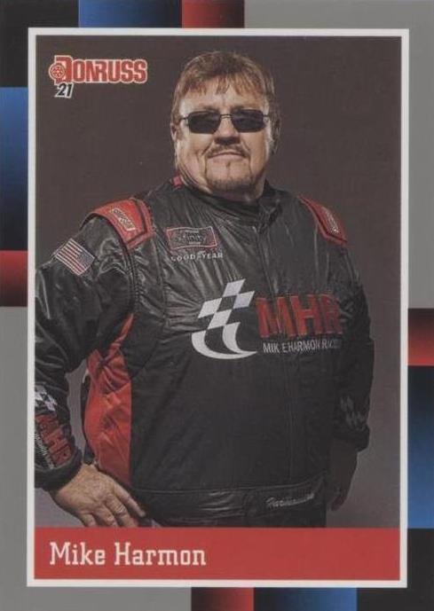 2021 Panini Donruss NASCAR - Retro 1988 Mike Harmon #141 Silver for ...