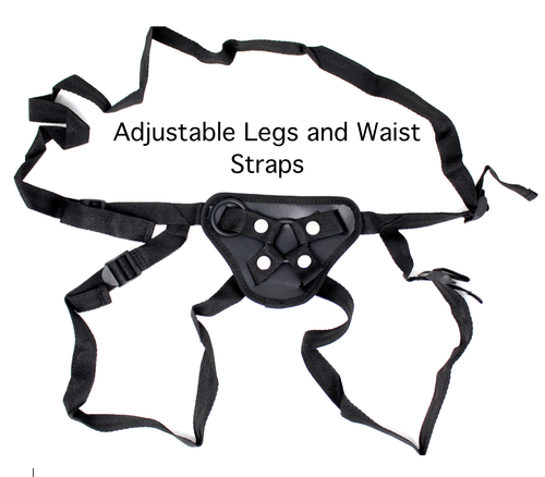 Strap-On-G-Spot-Suction-Cup-Dildo-Harness-Clitoral-Anal-Lesbian-Sex-Toy ...