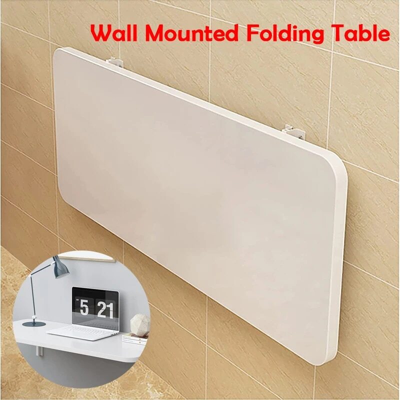 100x40cm Folding Wall Mounted Shelf Unit Dining Table Drop Leaf ...