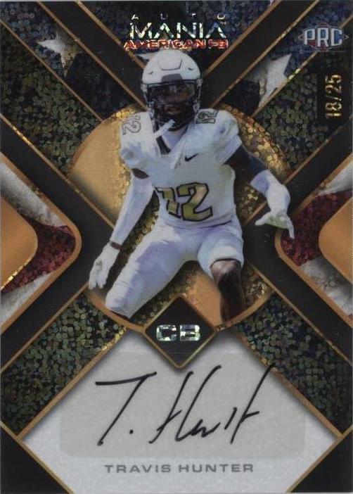 2024 Wild Card Auto Mania American Football - Triangle Travis Hunter # ...