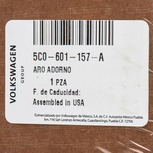 OEM BRAND NEW 2012-2018 VW Volkswagen Beetle 17" Wheel Trim Ring ...