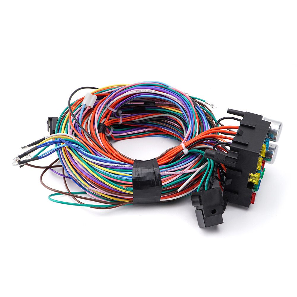 12 Circuit Wiring Harness Wire Kit For 1955 - 1959 Chevrolet Chevy ...