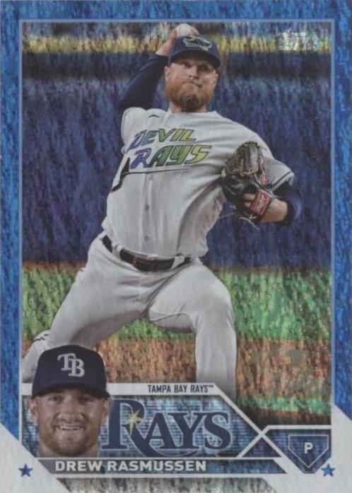2023 Topps Series 2 - Drew Rasmussen #449 Blue Foil /999 for sale ...
