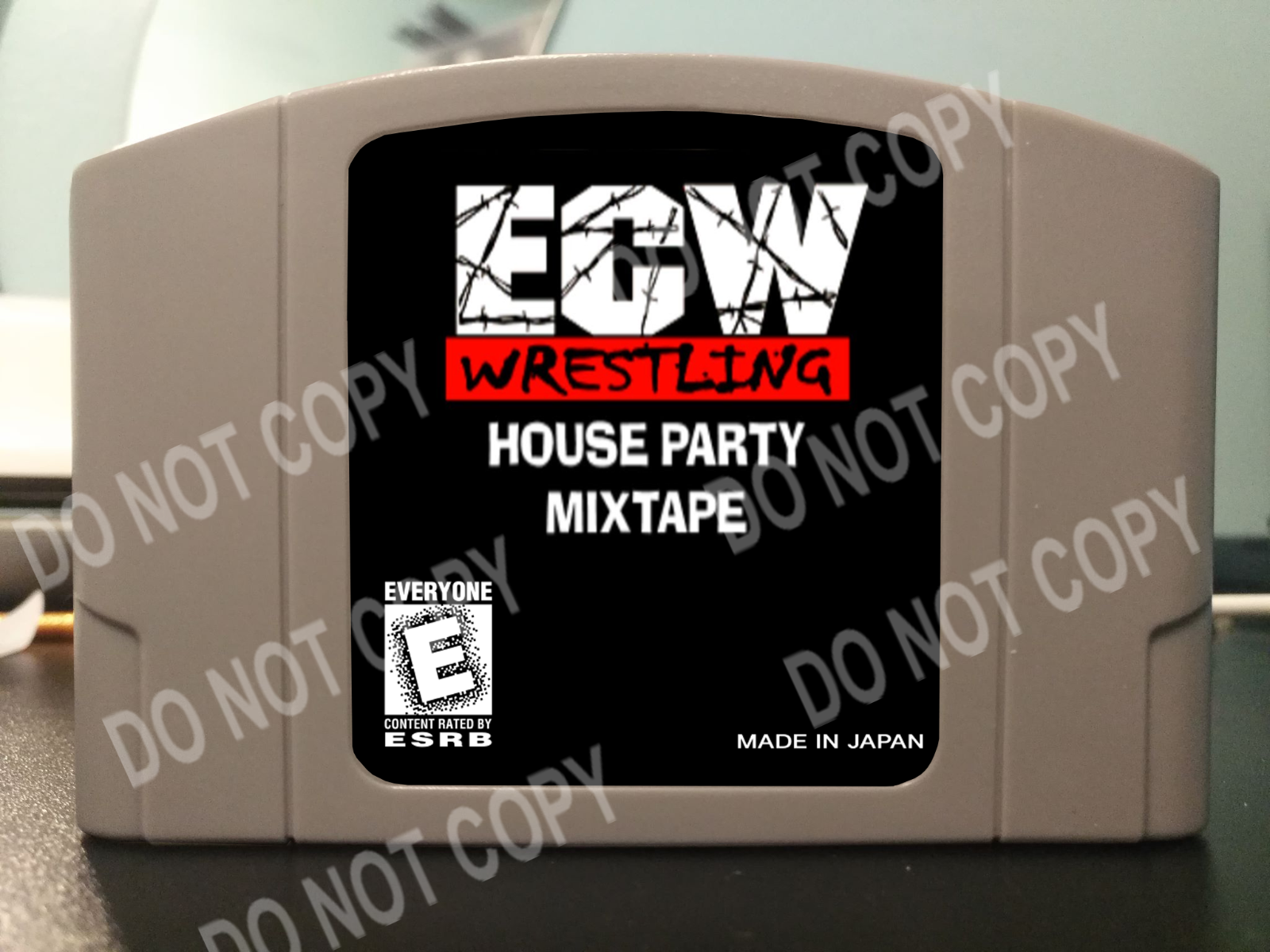 ECW Wrestling House Party Mixtape - USA - for play on the N64 Nintendo ...