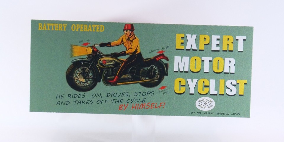 Modern Toys Japan Expert Motor Cyclist Atom Motorcycle. OG, OK Fake box ...
