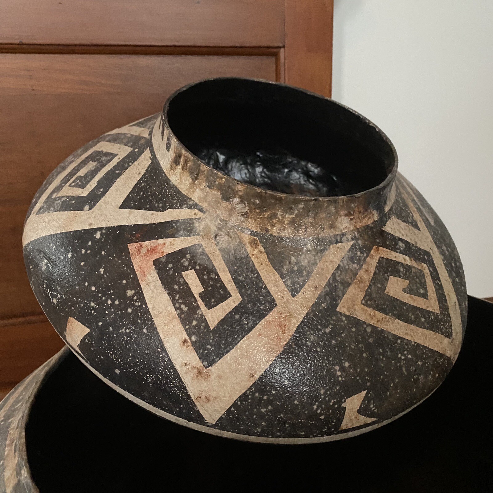 BIG Anasazi Indian Pottery Indoor Fountain Native American Style Water ...