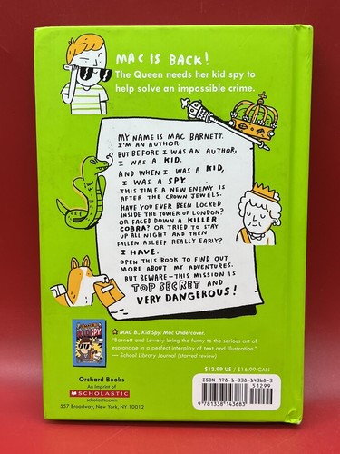 Mac B. , Kid Spy Ser.: The Impossible Crime (Mac B. , Kid Spy #2) by ...