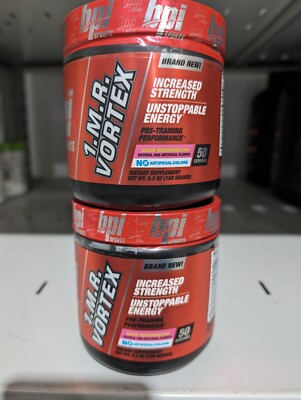 BPI 1 M.R. Vortex Sour Watermelon **2 Containers* Pre-Workout Free ...