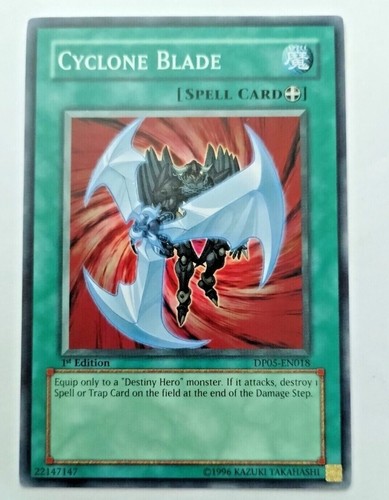 YuGiOh Cyclone Blade Duelist Pack 5: Aster Phoenix DP05-EN018 ...