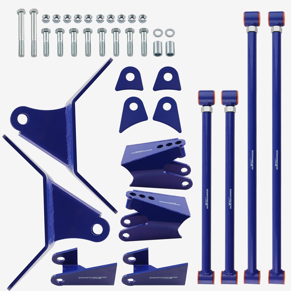Rear Triangulated 4 Link Suspension Kit For Chevrolet S10 1994-2004 ...