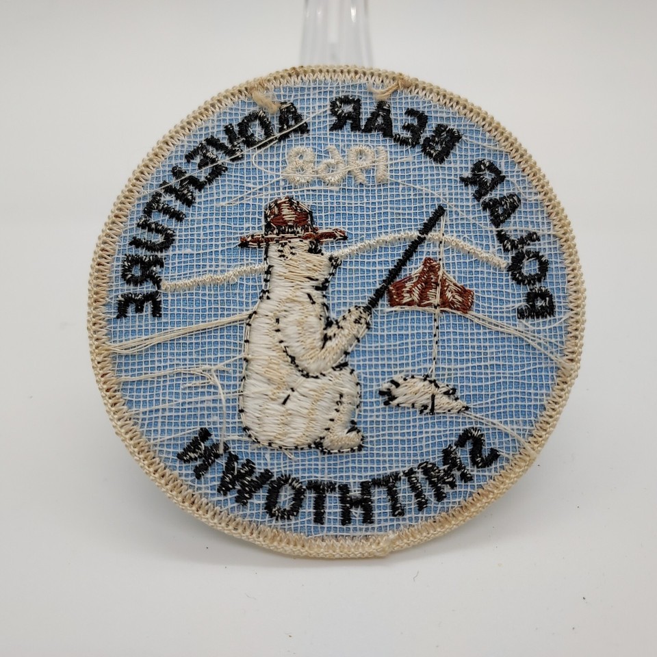Vintage 1968 Boy Scouts BSA Smithtown Polar Bear Adventure 3" Diameter ...