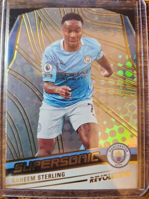 2020-21 Revolution EPL Soccer Raheem Sterling Supersonic #20 Manchester ...