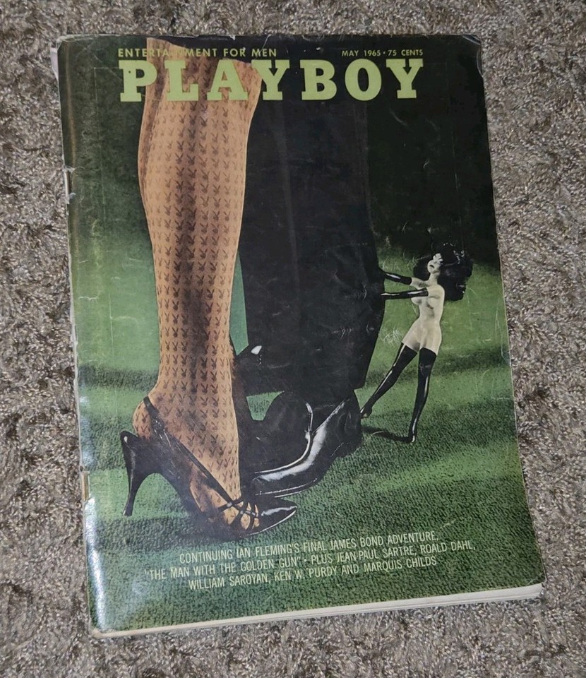 Vintage Playboy Magazine May 1965 - 8 Pages In Center & Centerfold ...