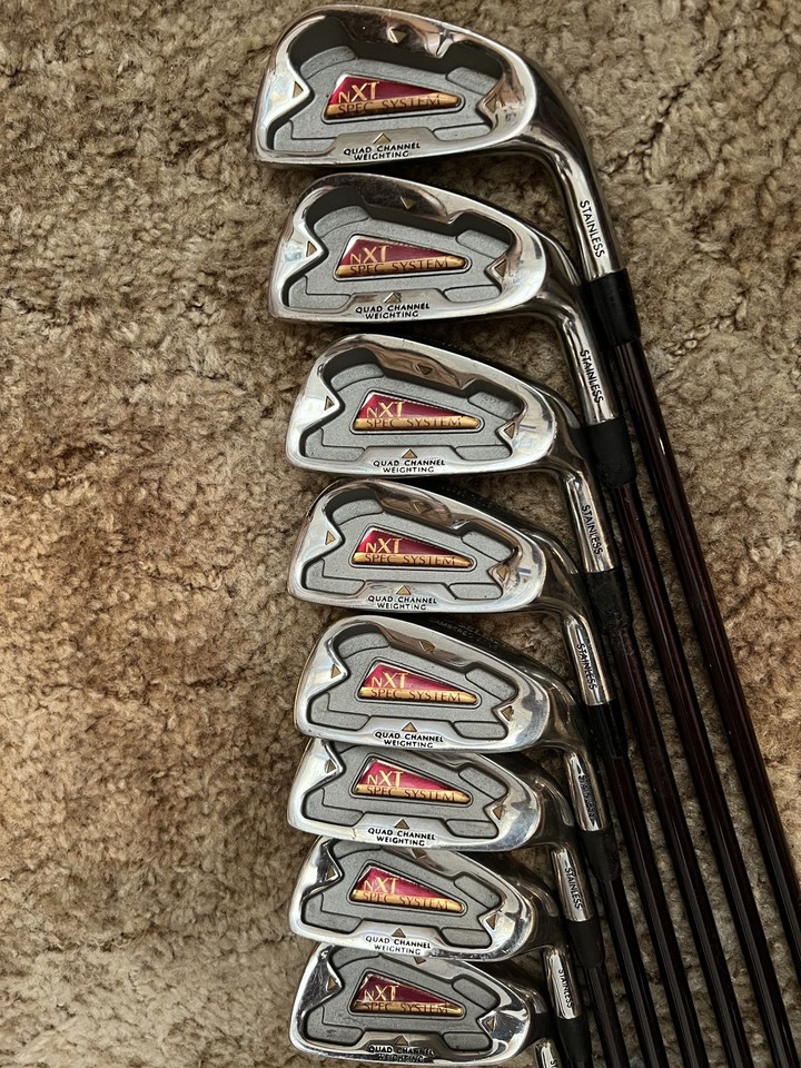 Golf Clubs Iron Set Pro Select NXT Spec system | eBay