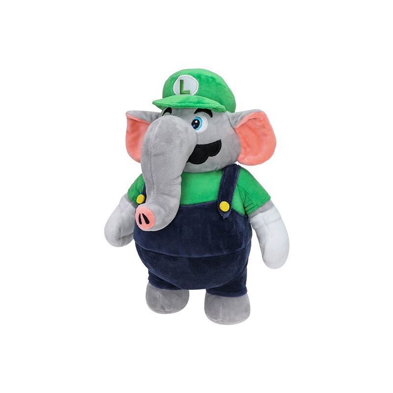 2X Mario & Luigi Elephant Super Mario Bros Wonder Plush Toys Stuffed ...
