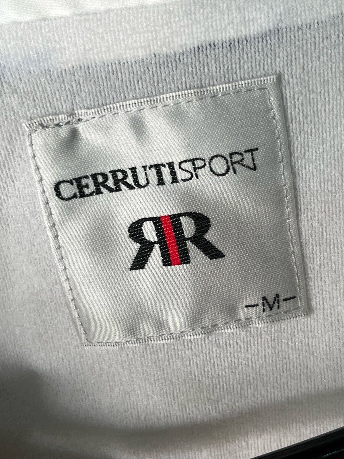 cerruti 1881 sport zip up white jacket Medium - Gem