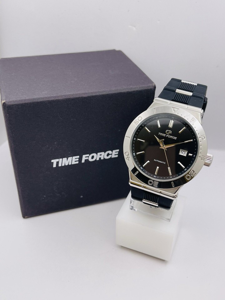 TIME FORCE TF/A5020M-01 Status Automatic 45MM Watch BEAUTIFUL!! | eBay