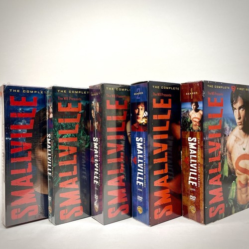 Smallville Series DVD Box Set Complete Seasons 1-5 Superman CW TV Show ...