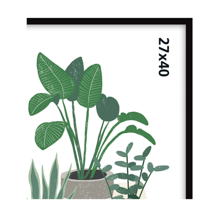 Mainstays 27x40 Basic Poster Frame, Black FREE SHIPPING | eBay