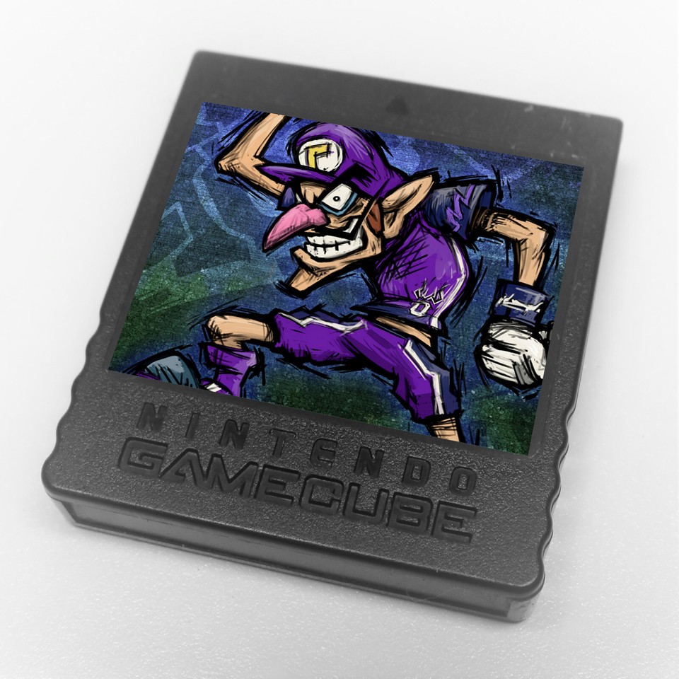 Custom Nintendo GameCube Memory Card Stickers - Catalog #1 - 250 ...