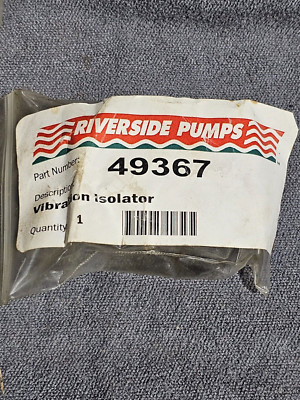 OE RIVERSIDE PUMPS 49367 Viberation Isolator | eBay