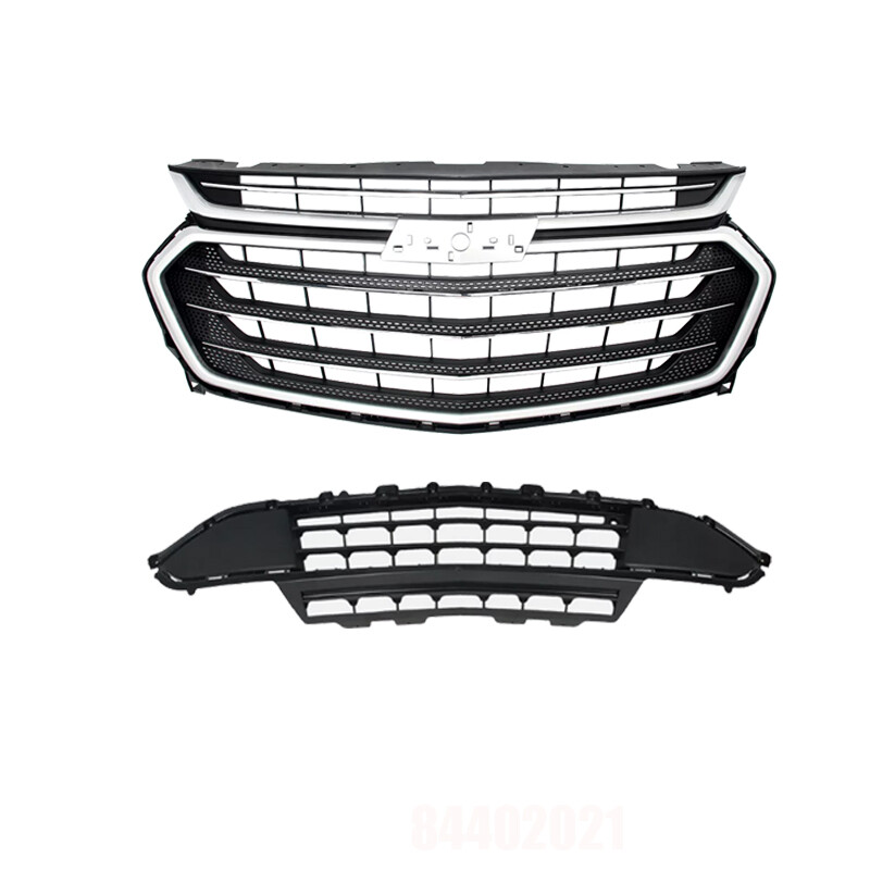 For 2018 2019 2020 Chevy Traverse Front Bumper Chrome Upper & Lower ...