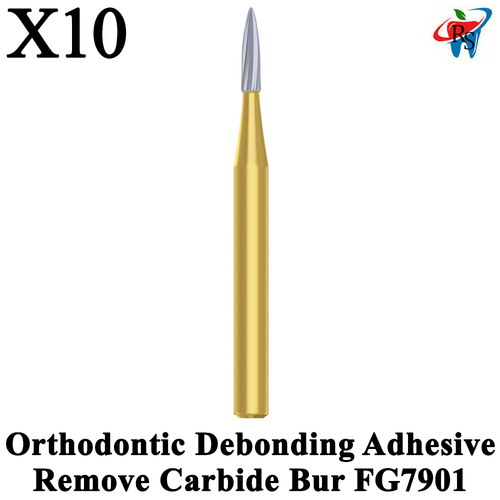 10x Dental Orthodontic Debonding Adhesive Remove Carbide Bur Bits ...