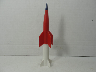 Lionel 6650-80 O Gauge Red Over White Rocket Missile with Blue Tip | eBay