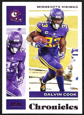 2020 Chronicles Dalvin Cook #63 Pink Parallel Minnesota Vikings ...