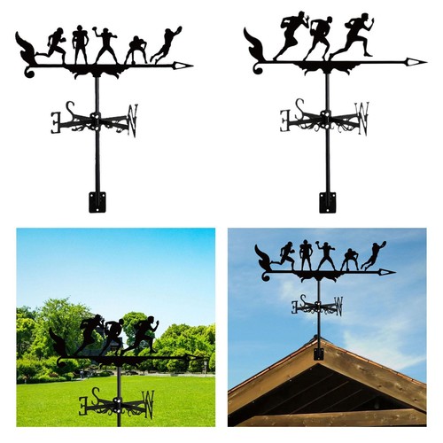 Metal Wind Vane Wind Direction Indicator Sports Weathervane Wind ...