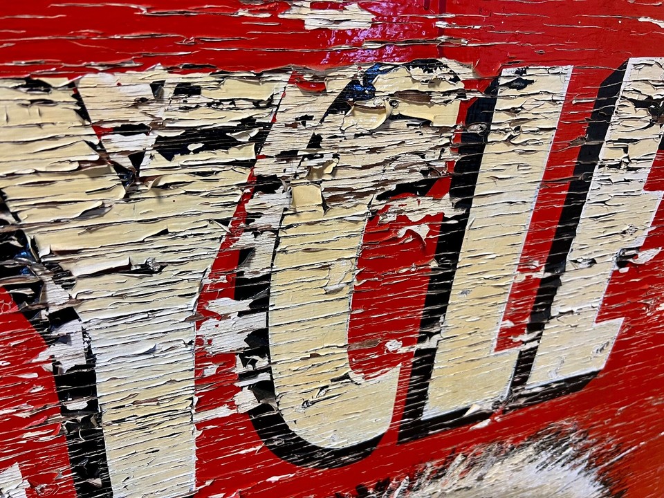 Santa Fe Speedway Circa 1950's Vintage Wooden Sign, Original and ...