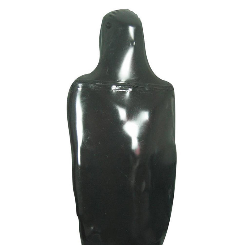 Full Cover Latex Sleeping Bag Chest Zipper Tight Bodybag Rubber ...