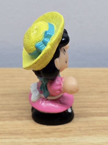 Vintage Lucy Peanuts figure Rubber 1952/1966 Farmer Little People ...