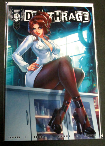 DEATHRAGE #6 PROFESSOR HOTTIE LENADAI COVER ART KICKSTARTER EXCLUSIVE ...