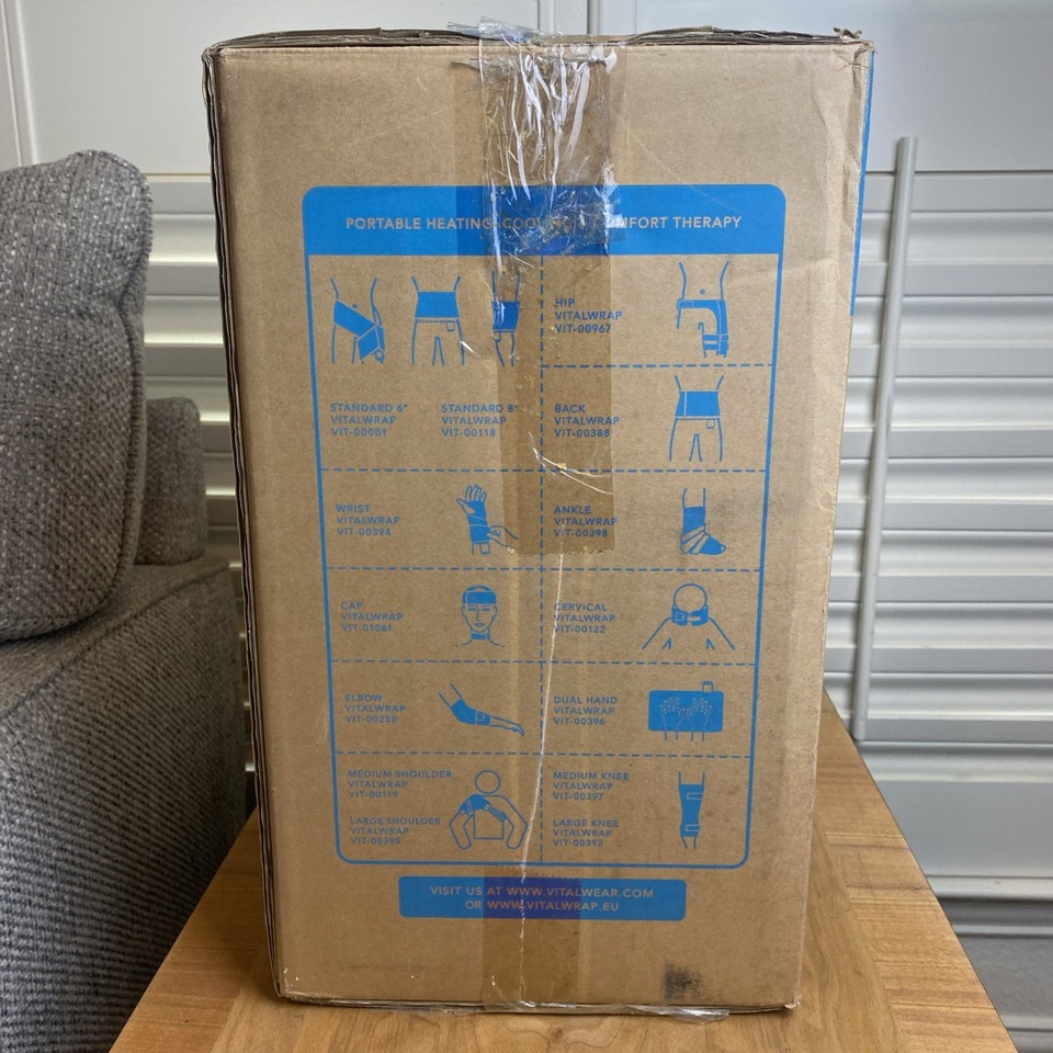 VITAL WRAP SYSTEM Injury Recovery Pain Management Heat/Cold Therapy New ...